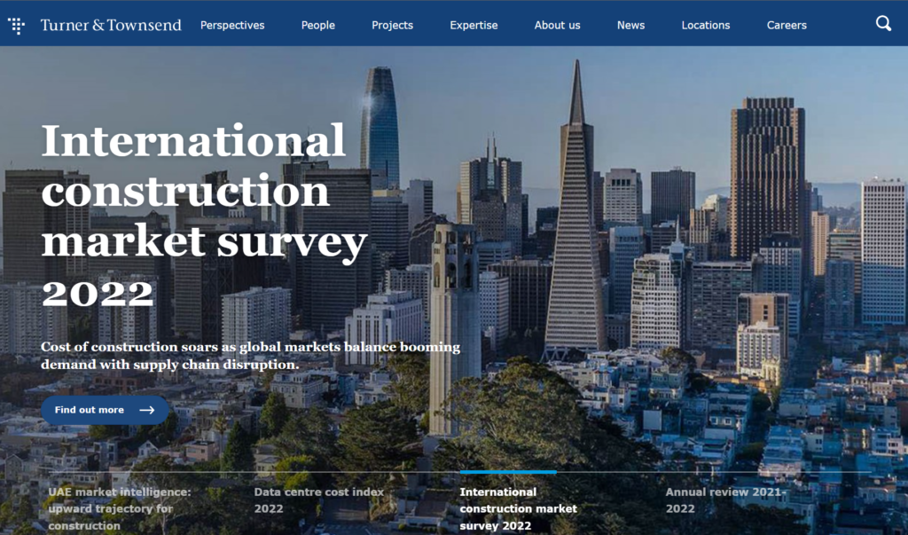 Designing for Engagement - Interactive charts key to Turner & Townsend inaugural digital report ...